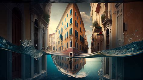 Water Flood Reflection Background Water Flood Reflection Background Image And Wallpaper For