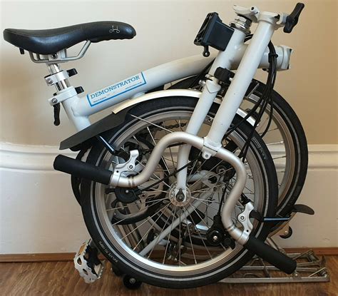 Brompton M L Folding Bike With Rack Folding Bikes U Folding Bikes U