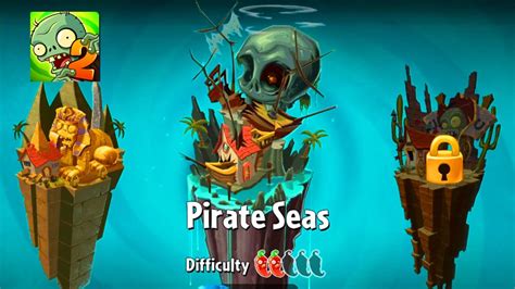 РАСТЕНИЯ ПРОТИВ ЗОМБИ 2 ПИРАТЫ с первого уровня прохождение игры Plants Vs Zombies 2 Youtube