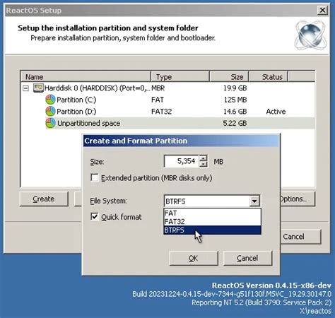 Reactos Making Progress On Its Gui Based Installer Phoronix