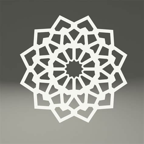 종이 눈송이 3d 모델 7 Max Unknown Ma Fbx Obj Free3d