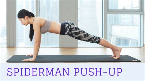 How To Do Spiderman Pushup Youtube