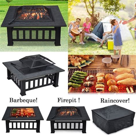 2021 High Quality Two Style Outdoor Garden Fire Pit Bbq Grill Brazier