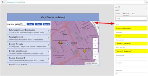 Power Apps Geospatial Features How To Implement A Radius Based