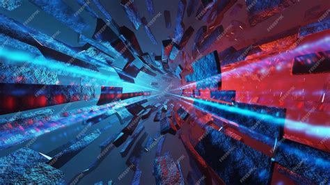 Premium Photo 3d Rendering Abstract Futuristic Background Modern Illustration Space Concept