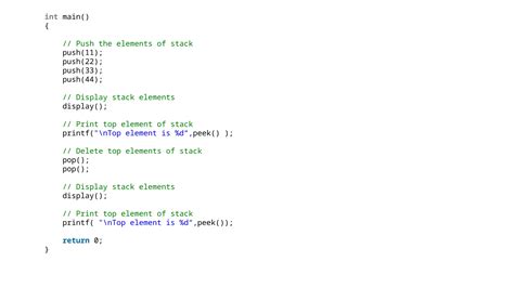 Stack Implementation Using Linked List Ppt Pptx
