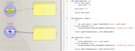 Writing Document User Data Geometry From Gh Using Ghpythonc Rhino