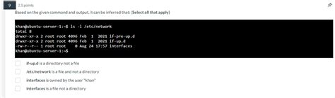 25 Points Based On The Given Command And Output It