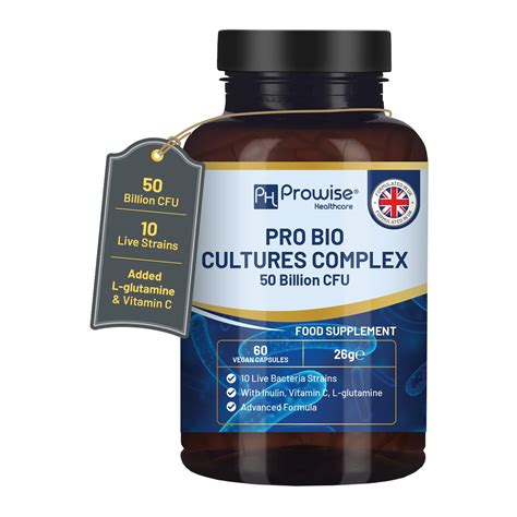 Bio Cultures Complex Probiotics And Prebiotics 50 Billion Cfu 10