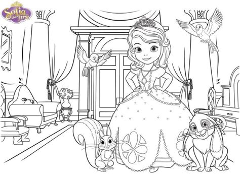리틀프린세스 소피아 색칠공부 프린트 도안 총 31장 네이버 블로그 Disney Princess Colors Disney