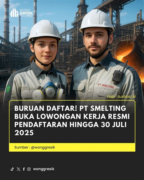 Wong Gresik | PT Smelting Gresik Smelter & Refinery resmi membuka ...