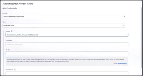 Jenkins X Gitlab Configure Integration Devops Db