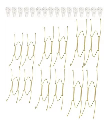 Fasunry Paquete De 12 Perchas Para Placas 6 Perchas De Pare Meses