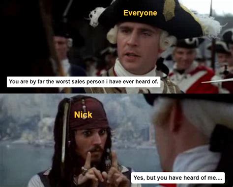 Jack Sparrow You Have Heard Of Me Meme Generator Piñata Farms The
