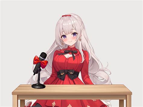 Vtuber Mic Asset Christmas Mic Vtuber Png Tuber Mic Asset Christmas