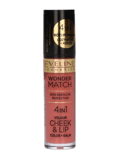 Eveline Wonder Match folyékony rúzs és pirosító 01 1 db