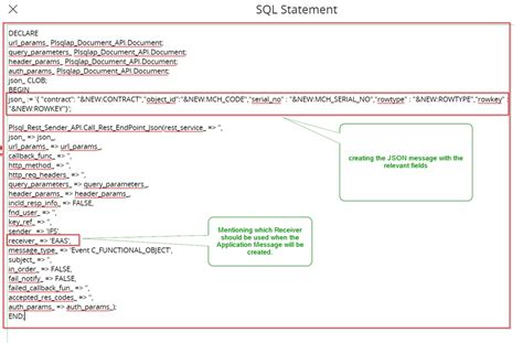 How To Trigger Application Message Through The Plsql Access Provider