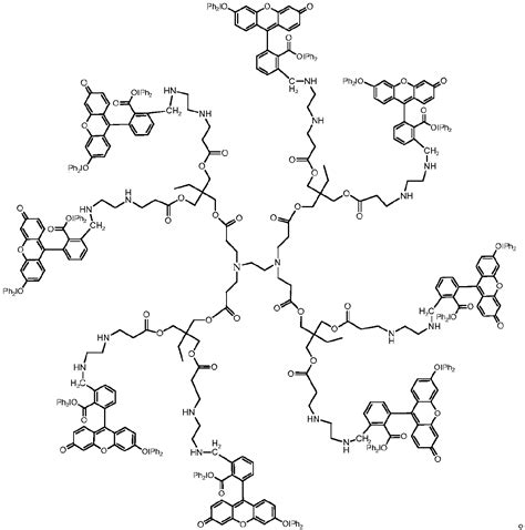 Dendritic Fluorescein Sodium Iodonium Salt Visible Light Initiator And Preparation Method And