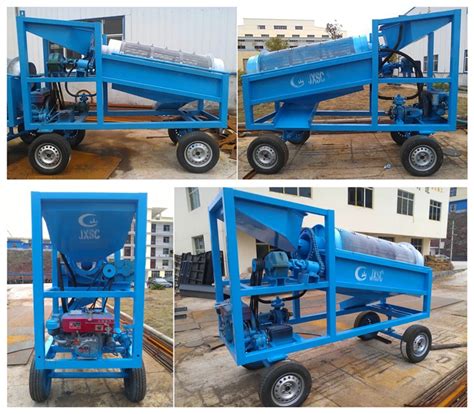 Jxsc Mini Gold Mining Trommel Used In Placer Gold Washing Plant Buy