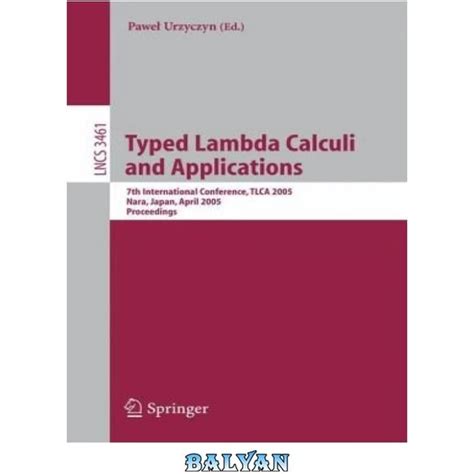خرید و قیمت دانلود کتاب typed lambda calculi and applications 7th