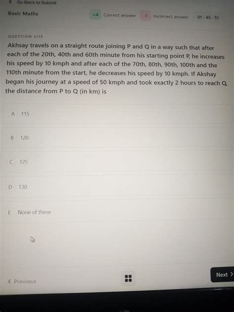 Go Back To Submit Basic Maths Correct Studyx