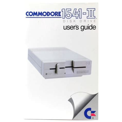 Commodore 1541 II Disk Drive User s Guide WTS Retro Køb her