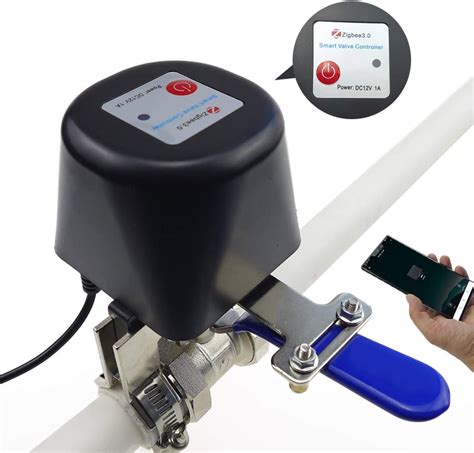 Z Valve ZigBee Smart Water Gas Valve Tuya Garden Water Shut Off Timers Irrigation Controller