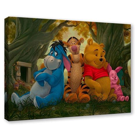 Pooh And His Pals By Jared Franco Signed And Numbered Edition