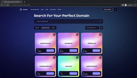 XMS Bonfida On Twitter A New Solana Name Service Adventure Https