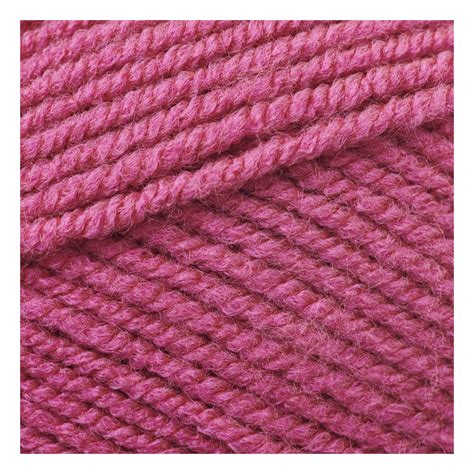 Womens Institute Pink Premium Acrylic Yarn 100g Hobbycraft