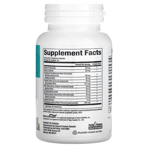 Natural Factors Womensense Estrosense Hormone Balancing 60