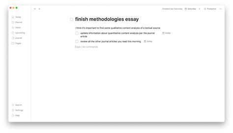 Routine One Month On