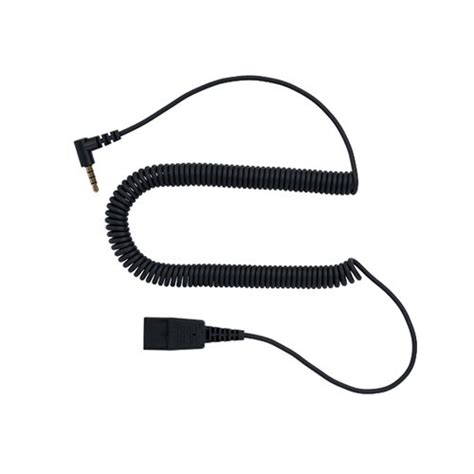 Buy Jabra Quick Disconnect Qd To Mm Jack Coiled Cord M From Codex Office