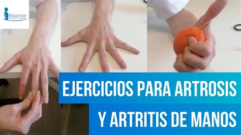 Artrosis En Las Manos Ejercicios Image To U