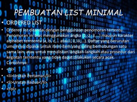 Tugas Kelompok 1 Pemrograman Web Pptx