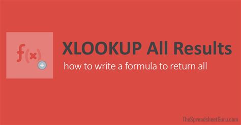 Using Xlookup Functions Power In Vba Macro Code