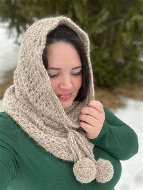 Hooded Cowl Crochet Pattern