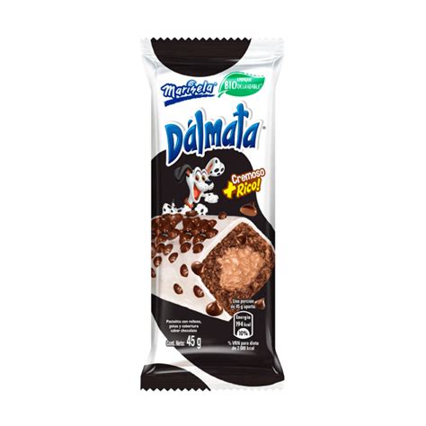 Pastelito De Chocolate Relleno Dálmata Marinela 45gr T Atiende