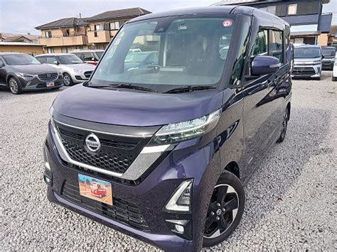 中古車 日産 ルークス ハイウェイスターx 全方位カメラ・プラズマクラスター の中古車詳細 29500km アメジストパープル 群馬県