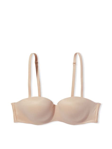 Bra Strapless Con Relleno Ligero Relleno Ligero Victorias Secret