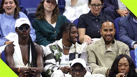 Noah Lyles Spotted Chilling With F1 Star Lewis Hamilton At Us Open