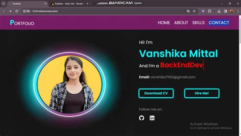 Video Vanshika Mittal On Linkedin Portfoliowebsite Techjourney