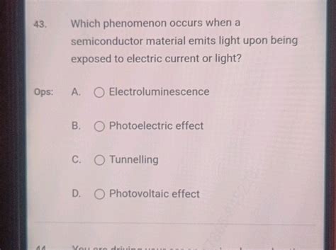 43 Which Phenomenon Occurs When A StudyX