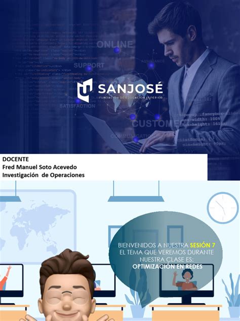Sesión 7 Optimización En Redes Pdf Ciencias De La Computación