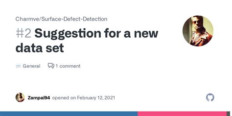 Suggestion For A New Data Set Charmve Surface Defect Detection