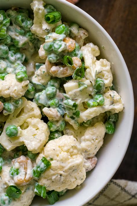 Creamy Cauliflower Cashew Salad 12 Tomatoes