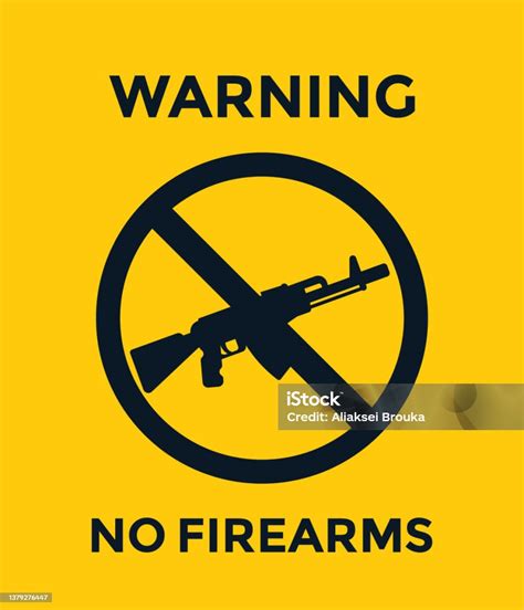 自動小銃で銃のサインなし銃器ベクトルポスターなし 銃所持禁止区域のベクターアート素材や画像を多数ご用意 銃所持禁止区域 ベクター画像