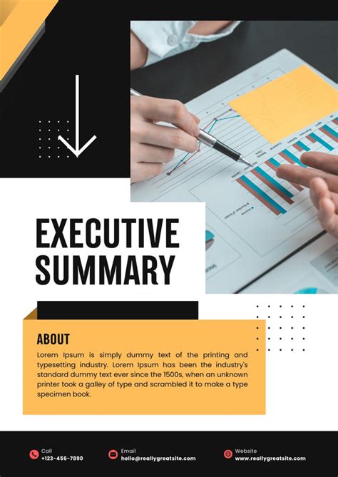 Page 2 Free Printable Executive Summary Templates Canva