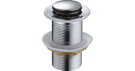 Mexen Small Round Click Clack Plug Chrome 79915 00