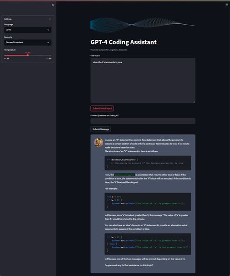 GitHub Petermartens98 GPT4 Programming Assistant Streamlit Web App